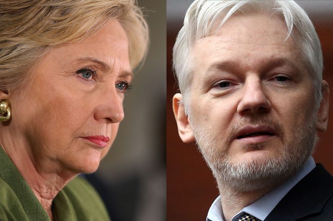 Hillary Clinton, sobre Julian Assange: “¿No podemos atacar con un dron ...